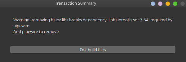 How can I replace bluez with bluez-git? : r/archlinux